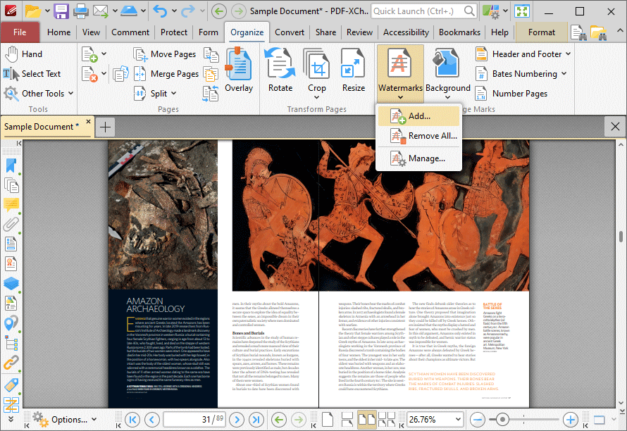 PDF-XChange Co Ltd :: Knowledge Base :: How Do I Save Feature Settings to a Template that I Can ...