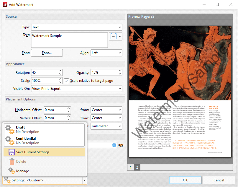 PDF-XChange Co Ltd :: Knowledge Base :: How Do I Save Feature Settings ...