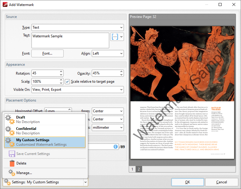 PDF-XChange Co Ltd :: Knowledge Base :: How Do I Save Feature Settings to a Template that I Can ...