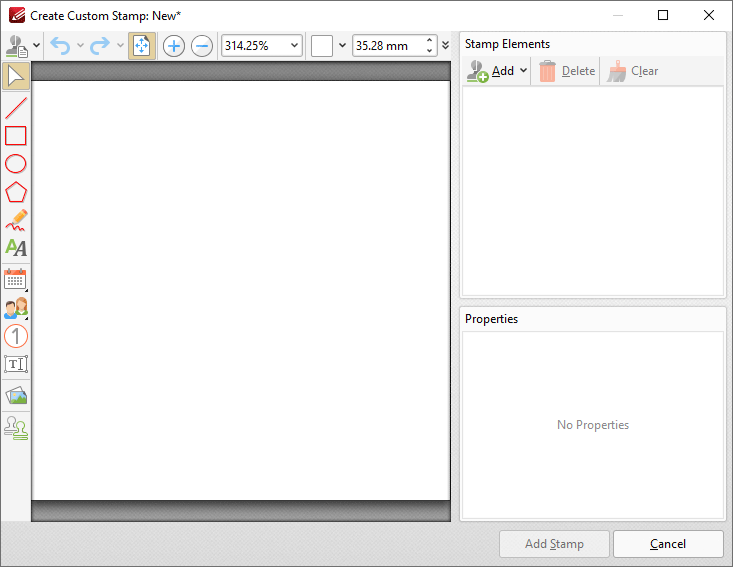 PDF-XChange Co Ltd :: Knowledge Base :: How do I use the Stamps Palette ...
