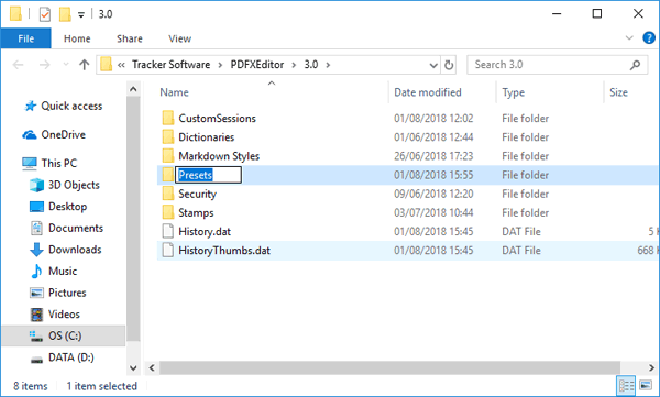 PDF-XChange Co Ltd :: Knowledge Base :: How do I use a presets file to ...