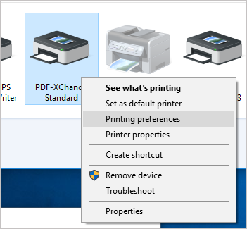 PDF-XChange Co Ltd :: Knowledge Base :: How do I reset the printing ...