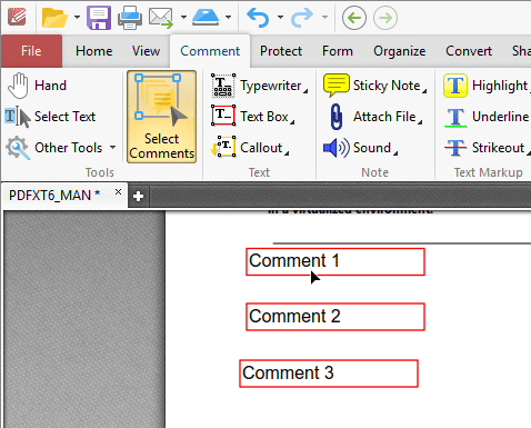 PDF-XChange Co Ltd :: Knowledge Base :: How do I edit comments and ...