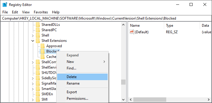 PDF-XChange Co Ltd :: Knowledge Base :: How do I re-register the shell ...