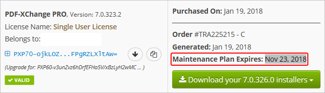 PDF-XChange Co Ltd :: Knowledge Base :: How do I determine what version ...