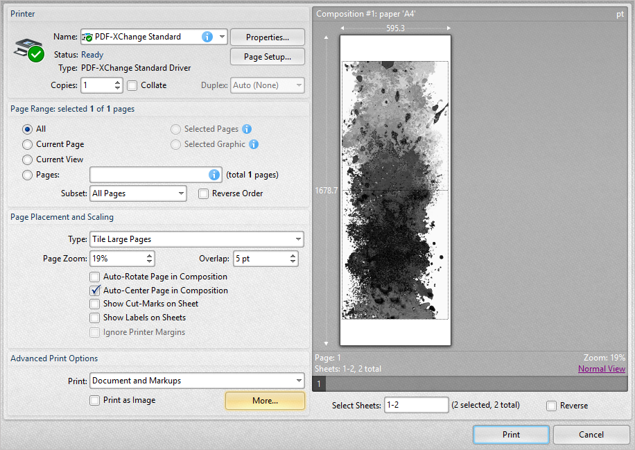 PDF-XChange Co Ltd :: Knowledge Base :: I have a problem with printing ...