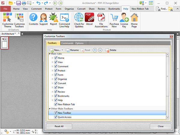PDF-XChange Co Ltd :: Knowledge Base :: How do I navigate and customize ...