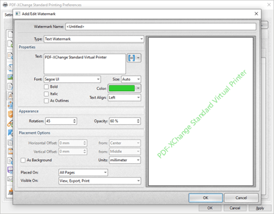PDF-XChange Co Ltd :: PDF-XChange Printer Standard - Print PDF Files ...